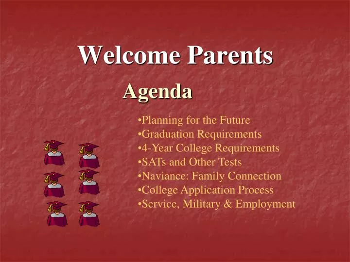 PPT - Welcome Parents PowerPoint Presentation, free download - ID:3976932