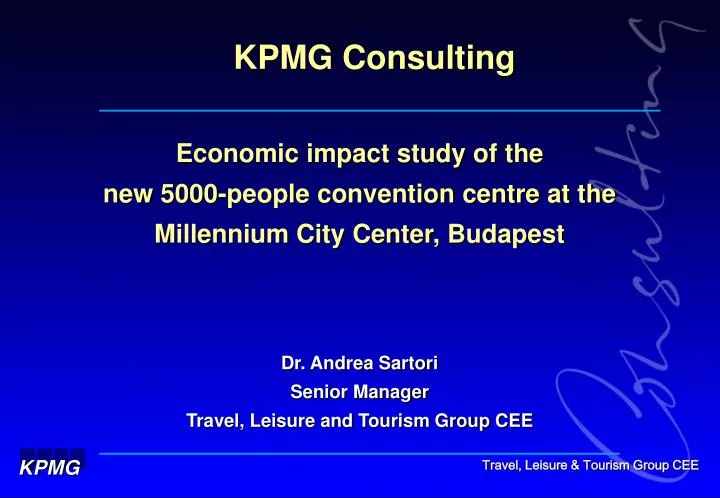 PPT - KPMG Consulting PowerPoint Presentation, free download - ID:3977269