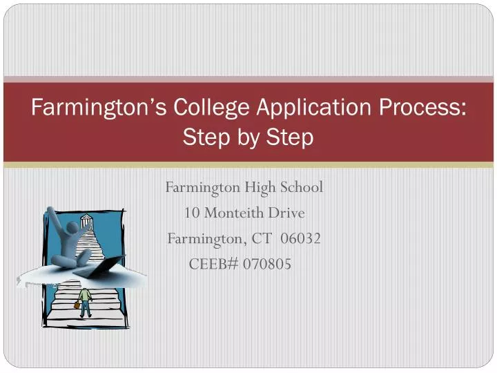 PPT - Farmingtonâ€™s College Application Process: Step by Step ...