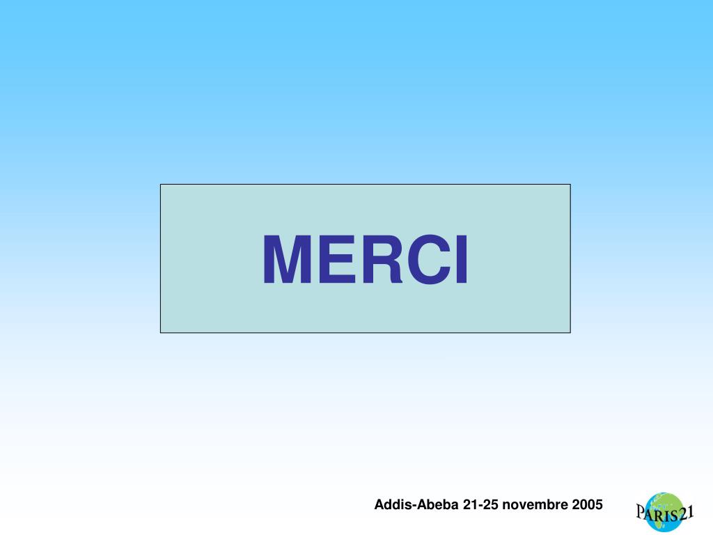 PPT - STRATEGIE NATIONALE pour le DEVELOPPEMENT de la STATISTIQUE SNDS ...