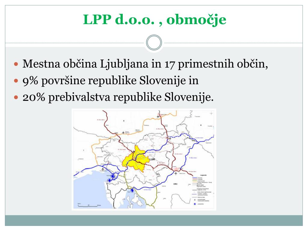 PPT - Ljubljanski potniÅ¡ki promet PowerPoint Presentation, free ...