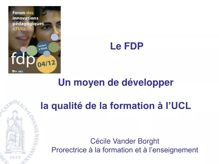 PPT - Le FDP PowerPoint Presentation, free download - ID:3978551