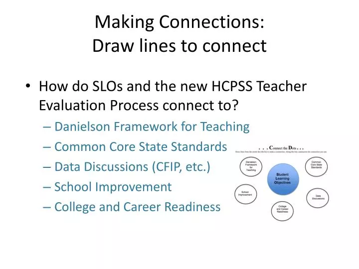 PPT - Making Connections: Draw lines to connect PowerPoint Presentation ...