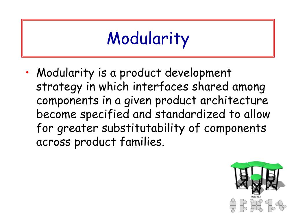 Ppt Product Architecture And Modularity Powerpoint Presentation Free