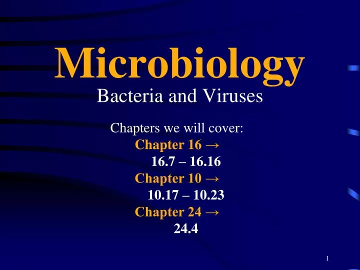 PPT - Microbiology PowerPoint Presentation, free download - ID:3983133