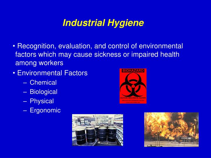 PPT - Introduction to Industrial Hygiene PowerPoint Presentation - ID ...