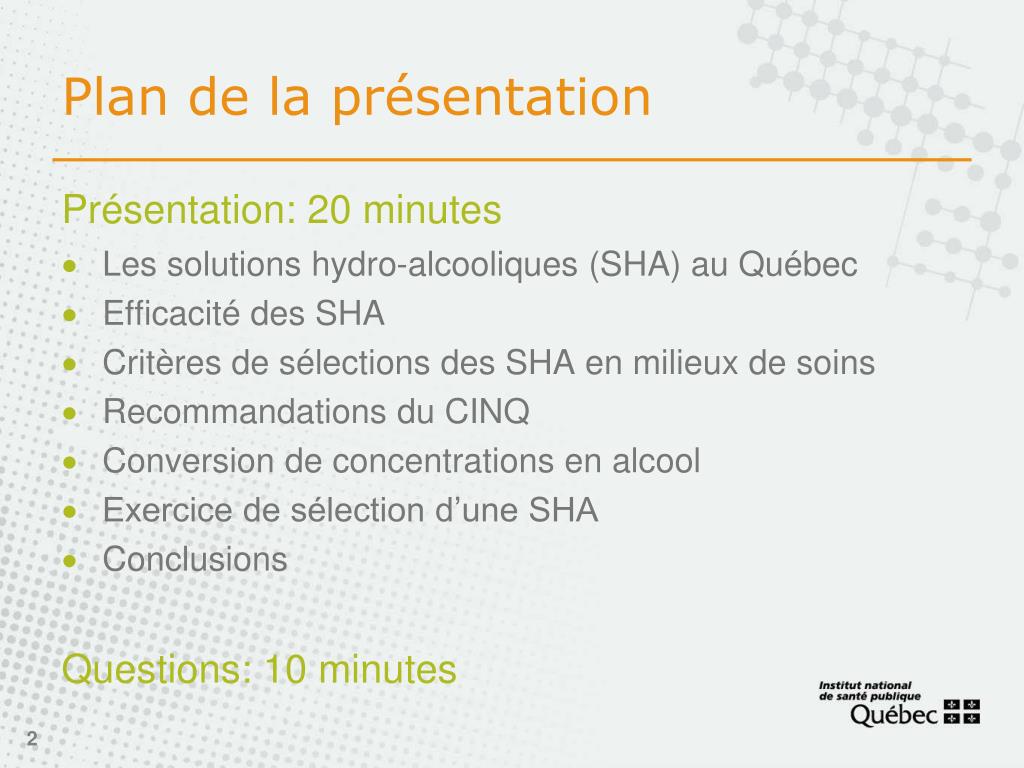 PPT - Avis et recommandations du CINQ SÃ©lection des solutions hydro ...