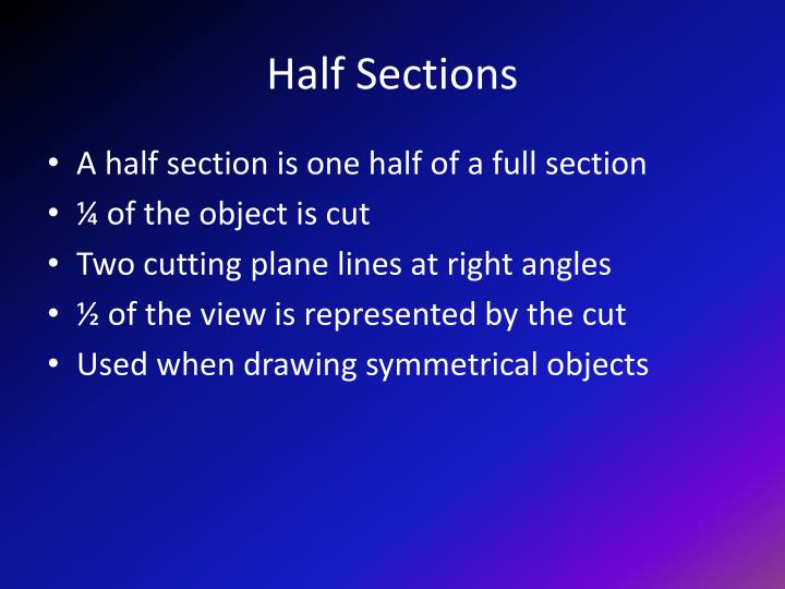 PPT - Sectional Views PowerPoint Presentation - ID:3988823