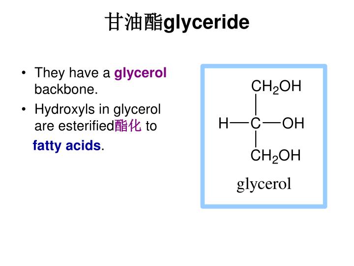 PPT - Chapter 3 Lipids Chemistry è„‚ç±»åŒ–å­¦ PowerPoint Presentation ...