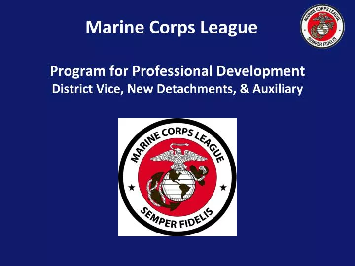 PPT - Marine Corps League PowerPoint Presentation, free download - ID ...