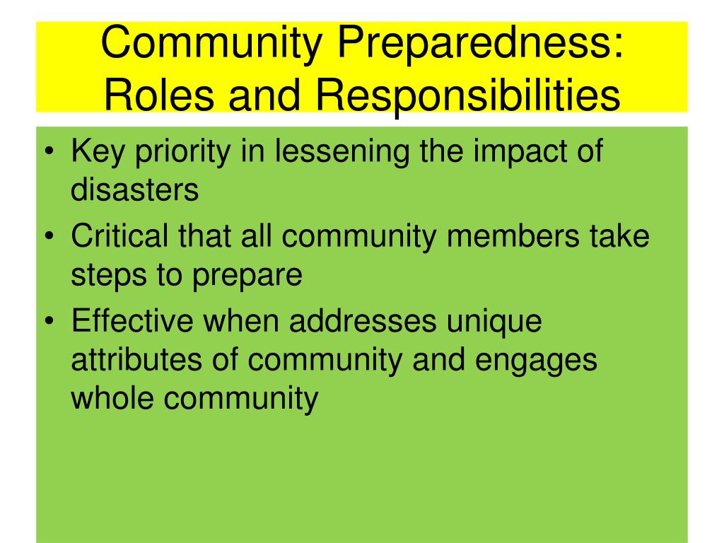 PPT - ORGANISING CIVIL DEFENCE COMMUNITY PREPARDNESS FOR FLOODS ...