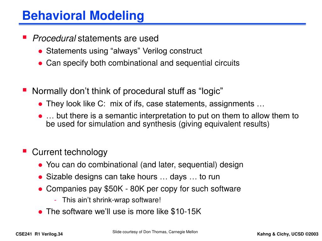 Ppt Cse241 Vlsi Digital Circuits Winter 2003 Recitation 1 Rtl Coding In Verilog Powerpoint