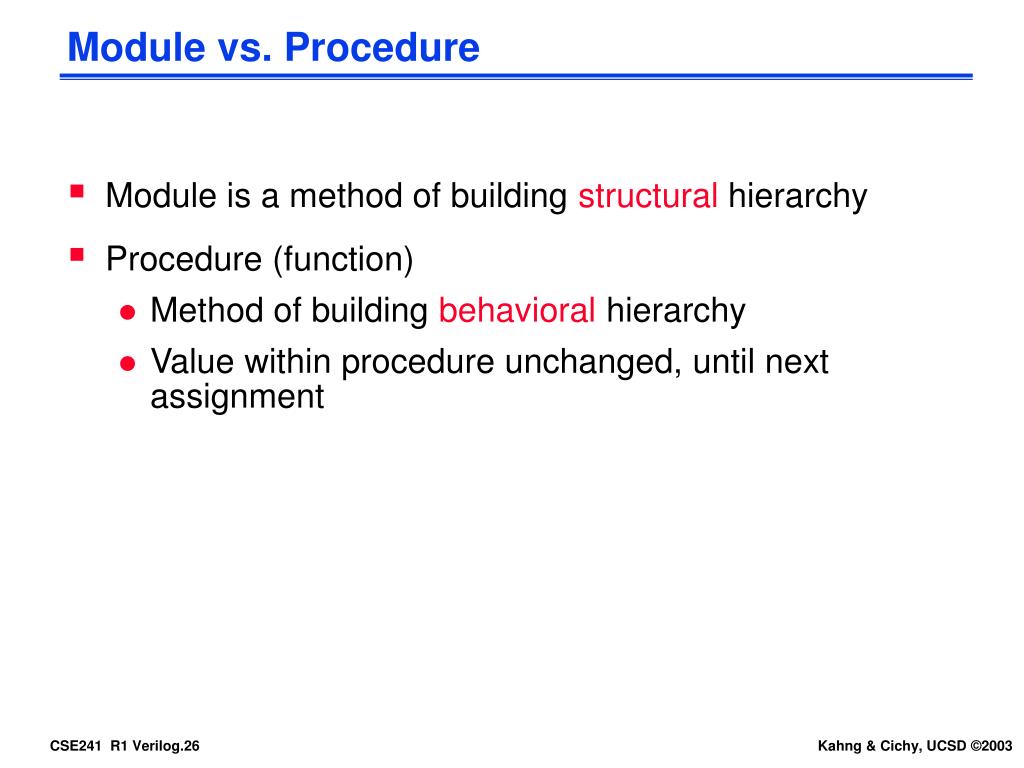 Ppt Cse241 Vlsi Digital Circuits Winter 2003 Recitation 1 Rtl Coding In Verilog Powerpoint