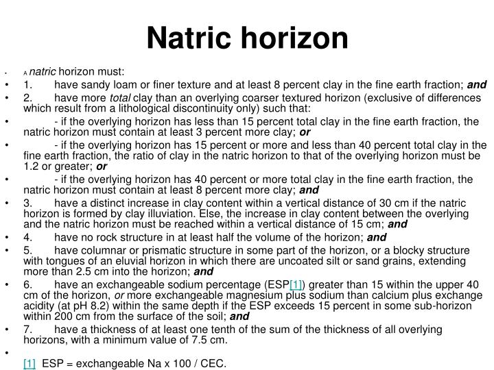 PPT - Solonetz (SN) (from R. sol, salt, and etz, strongly expressed ...