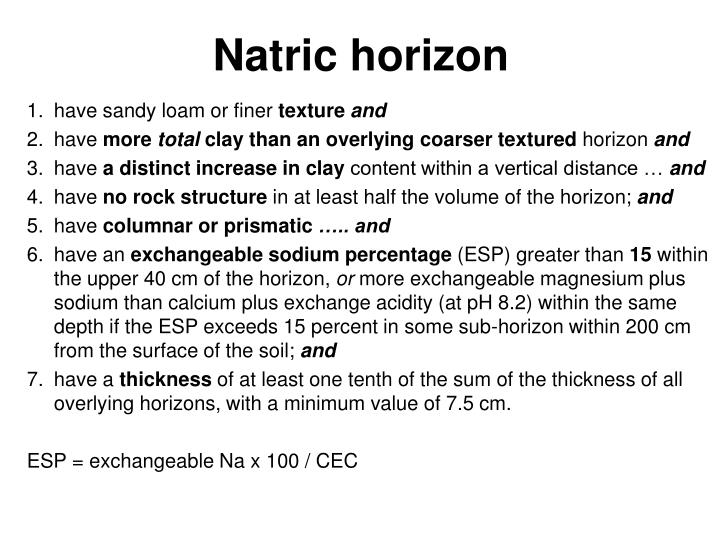 PPT - Solonetz (SN) (from R. sol, salt, and etz, strongly expressed ...