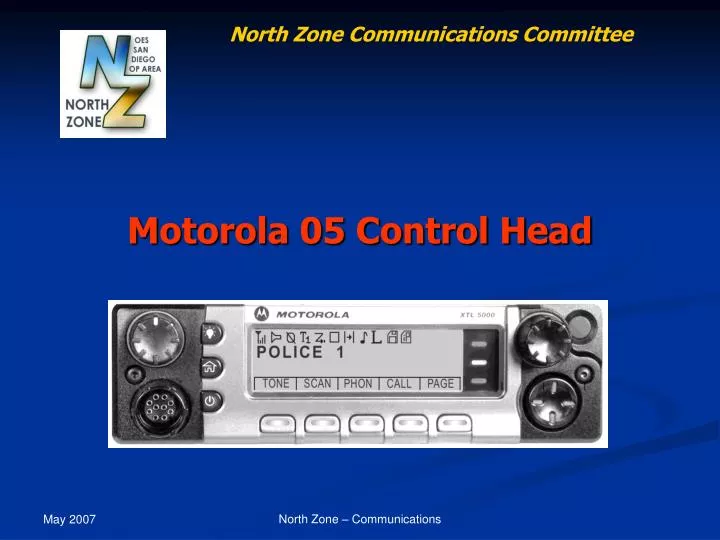 PPT - Motorola 05 Control Head PowerPoint Presentation, free download ...