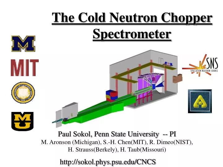 PPT - The Cold Neutron Chopper Spectrometer PowerPoint Presentation ...