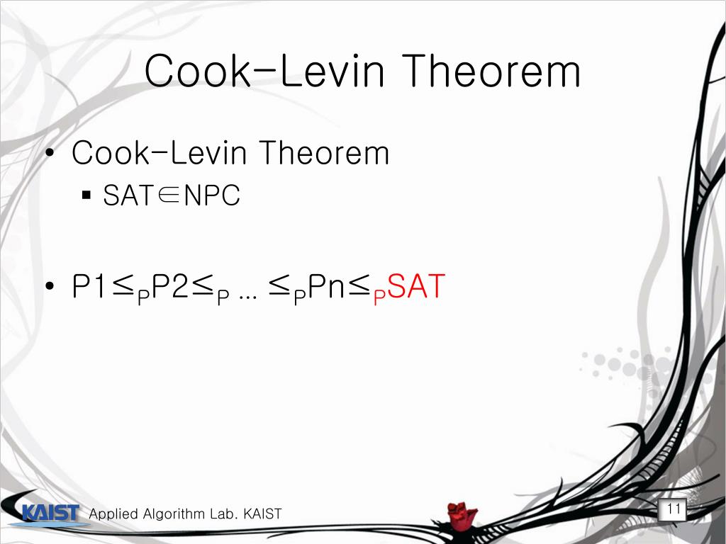 Ppt Cook Levin Theorem Proof And Illustration Powerpoint Presentation Id 3993435