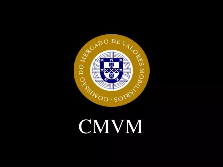 PPT - CMVM PowerPoint Presentation, free download - ID:3993842