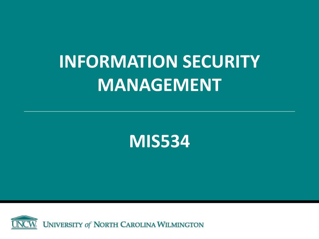 Ppt Information Security Management Powerpoint Presentation Free