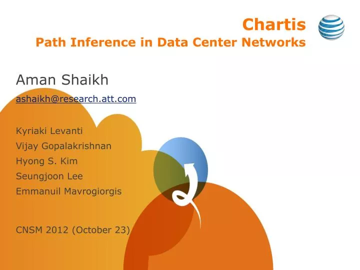 PPT - Chartis Path Inference in Data Center Networks PowerPoint ...