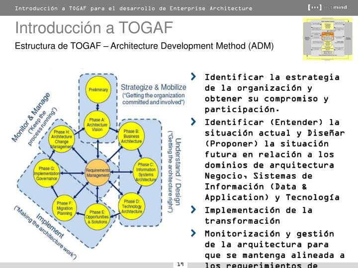 PPT - IntroducciÃ³n a TOGAF para el desarrollo de Enterprise ...