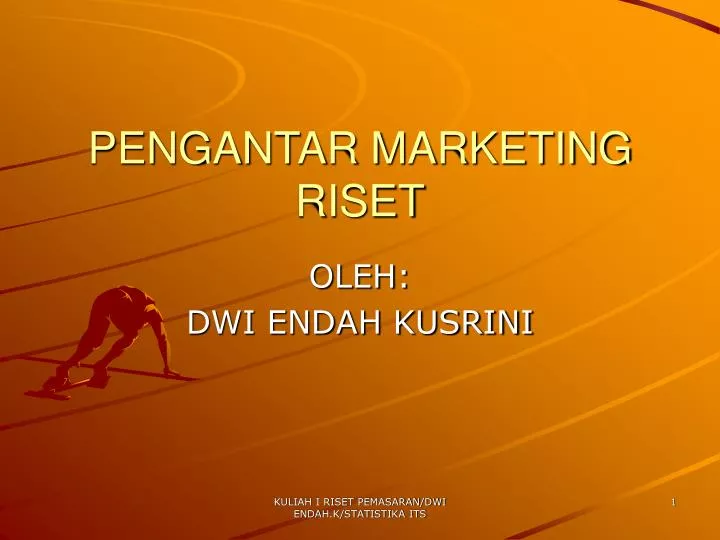 PPT - PENGANTAR MARKETING RISET PowerPoint Presentation, free download ...