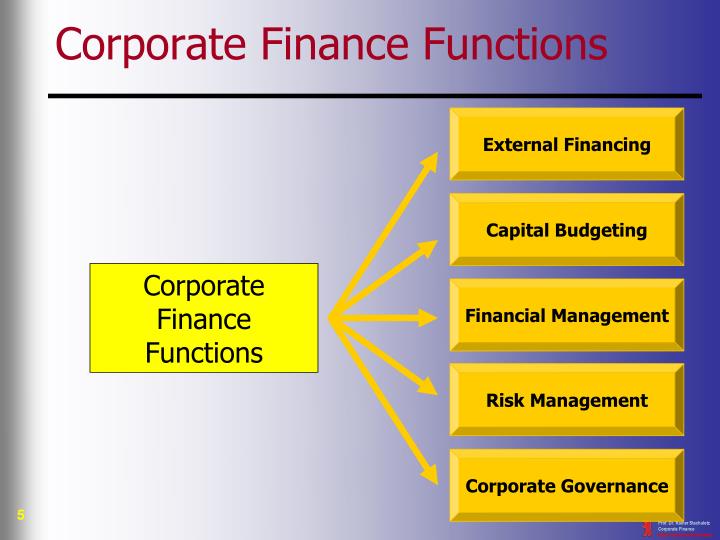 PPT - The Scope Of Corporate Finance PowerPoint Presentation - ID:3995089