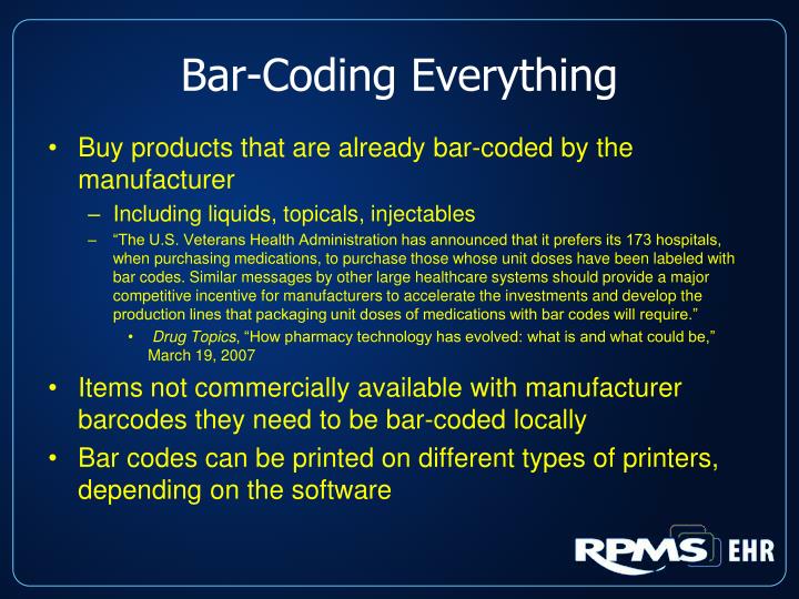 PPT - Bar Code Medication Administration Overview PowerPoint ...