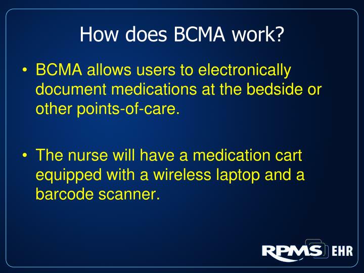 PPT - Bar Code Medication Administration Overview PowerPoint ...