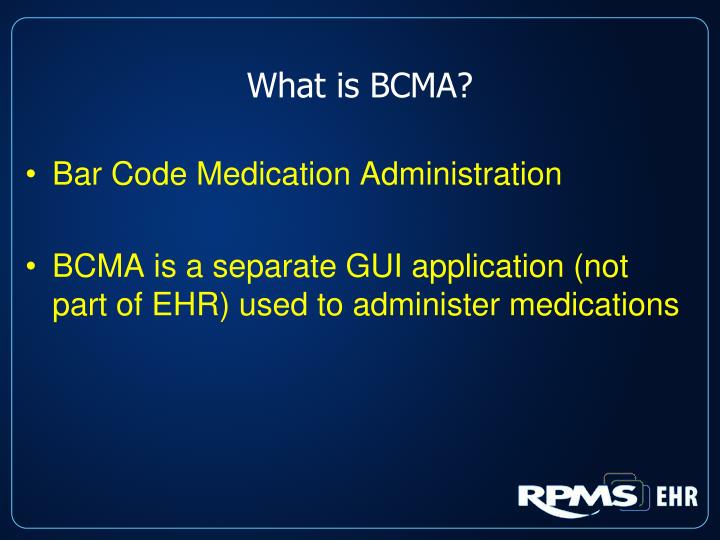 PPT - Bar Code Medication Administration Overview PowerPoint ...