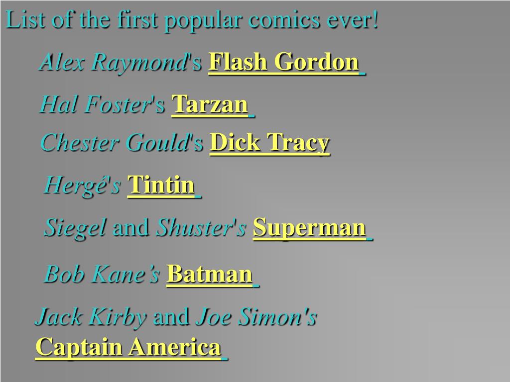 PPT - HISTORY OF CARTOONS PowerPoint Presentation, free download - ID ...