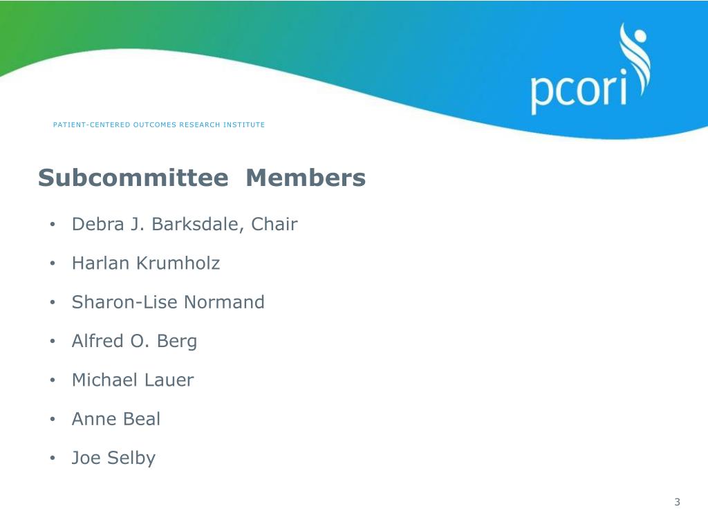 PPT - PCORI Board of Governors Meeting Washington, DC September 24 ...