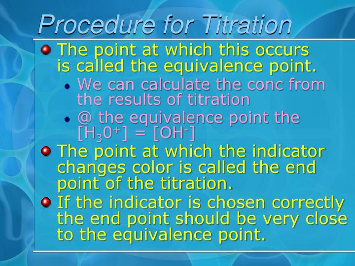 PPT - Titration PowerPoint Presentation - ID:3996730