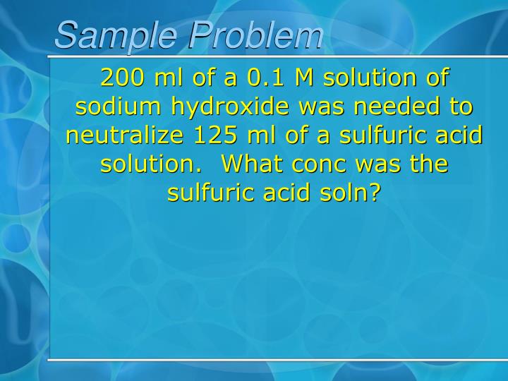 PPT - Titration PowerPoint Presentation - ID:3996730