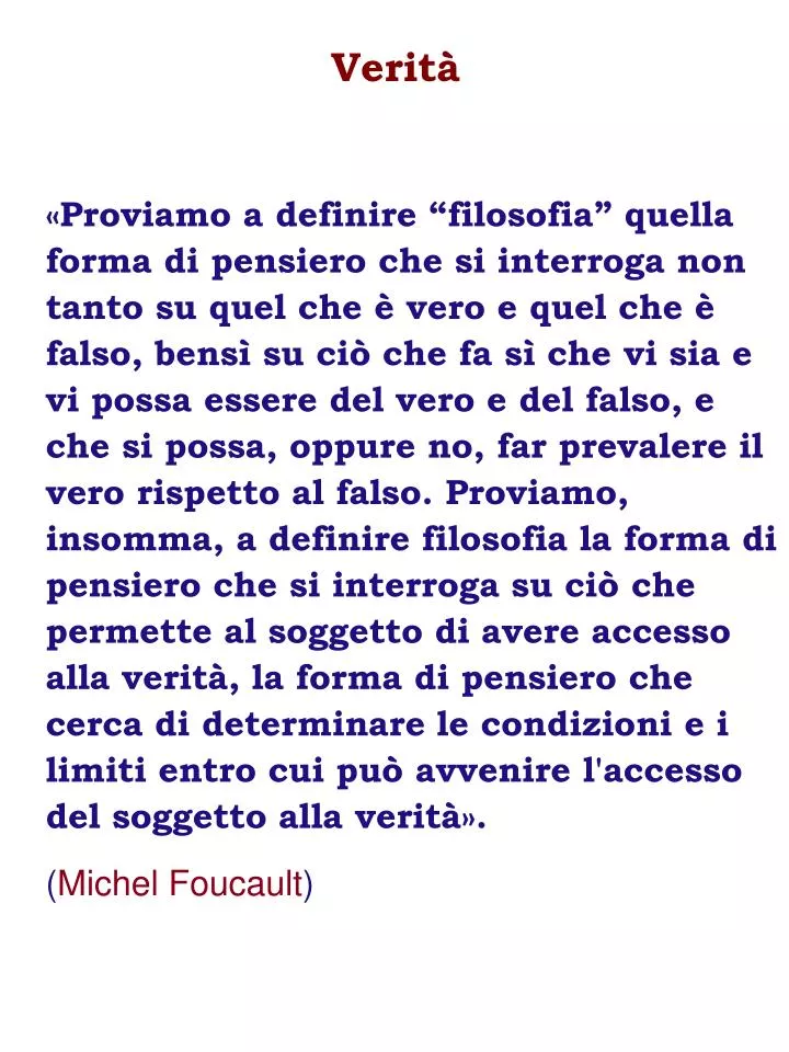 PPT - VeritÃ PowerPoint Presentation, free download - ID:3997041