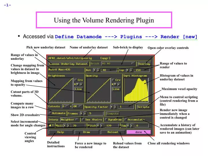 PPT - Using the Volume Rendering Plugin PowerPoint Presentation, free ...