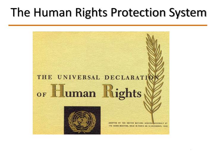 PPT - Human Rights Standards and Instruments PowerPoint Presentation ...