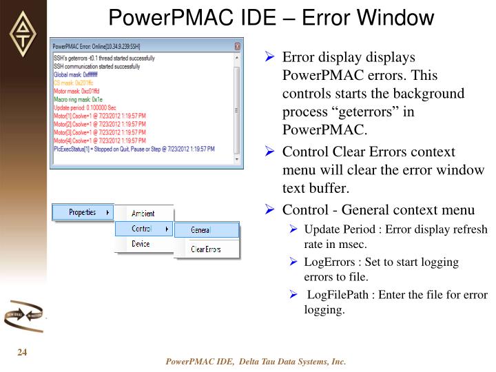 PPT - Delta Tau Data Systems PowerPoint Presentation - ID:3999356
