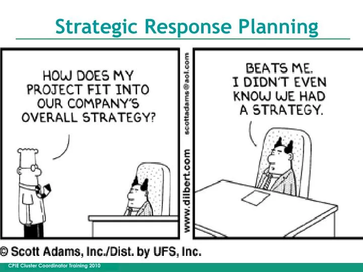 PPT - Strategic Response Planning PowerPoint Presentation, free ...
