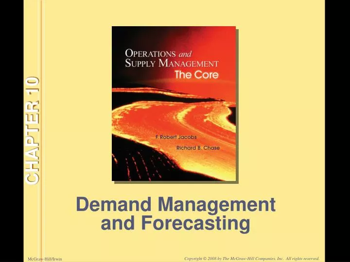 PPT - Demand Management and Forecasting PowerPoint Presentation, free ...