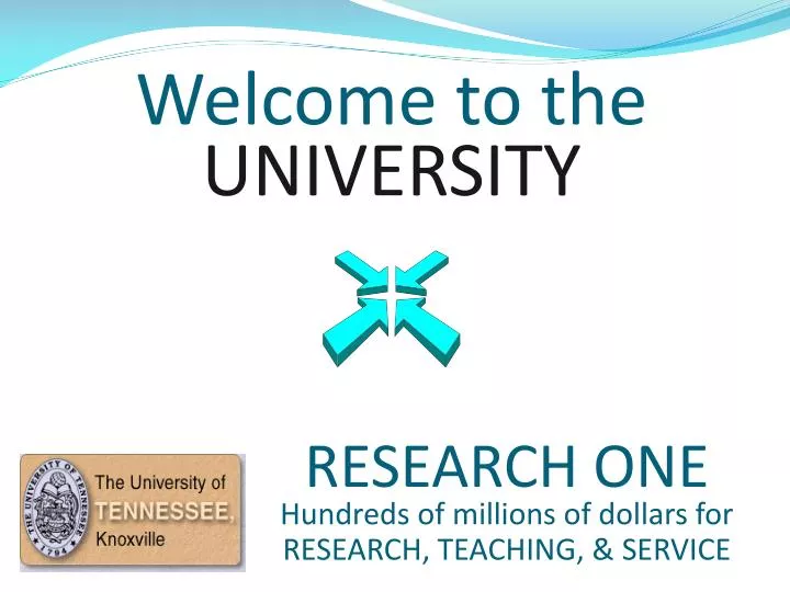 PPT - Welcome to the UNIVERSITY PowerPoint Presentation, free download ...