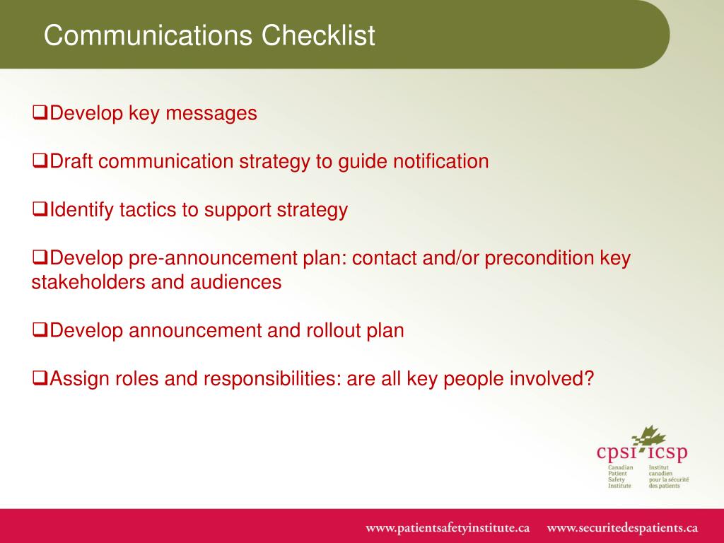 PPT - Canadian Patient Safety Institute PowerPoint Presentation, free ...