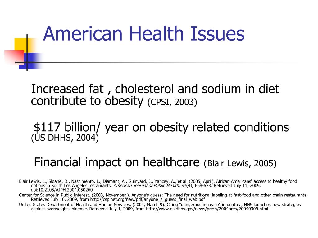 PPT - America’s Health Status PowerPoint Presentation, free download ...