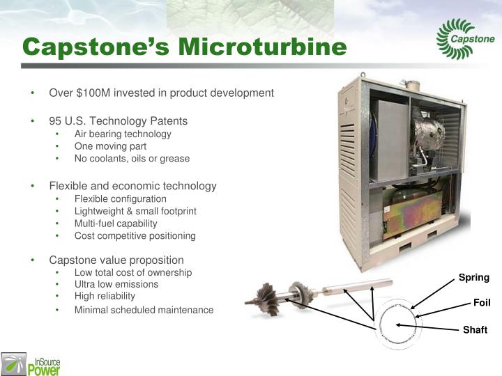 PPT - C200 MicroTurbine Presented by Darren Jamison PowerPoint ...
