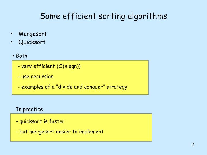 Ppt Chapter 9 Fast Sorting Algorithms Powerpoint Presentation Id4001029
