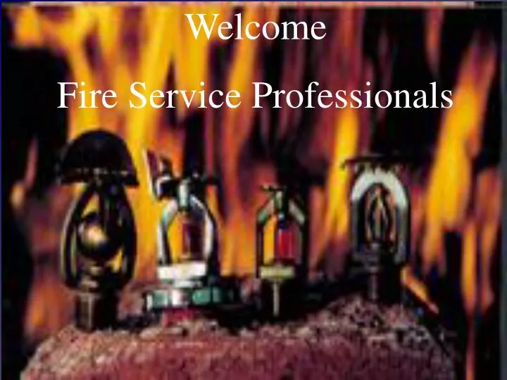 PPT - Fire Service Professionals PowerPoint Presentation, free download ...