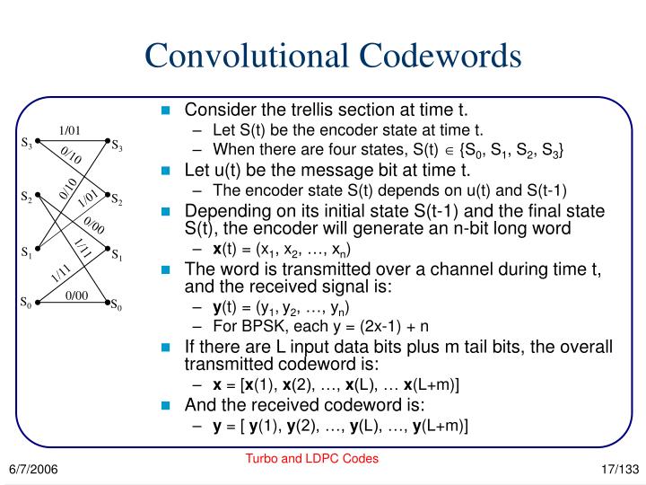 PPT - Turbo and LDPC Codes: Implementation, Simulation, and Standardization PowerPoint ...