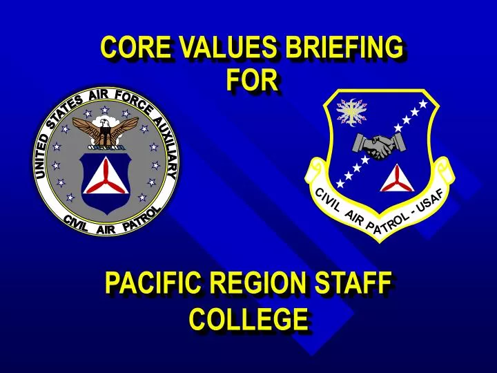 PPT - CORE VALUES BRIEFING FOR PowerPoint Presentation, free download ...