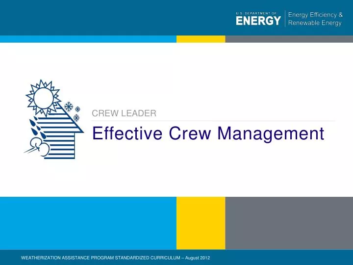 PPT - Effective Crew Management PowerPoint Presentation, free download ...